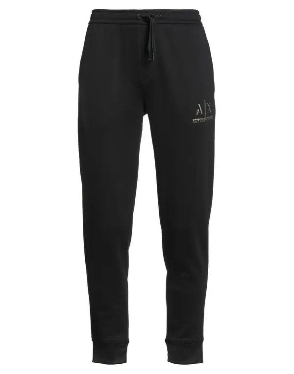 Armani Exchange Pants Size Polyester, Viscose, Elastane - Black