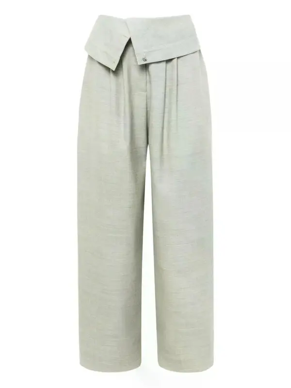 JW Anderson Wrap-front Pleated Trousers