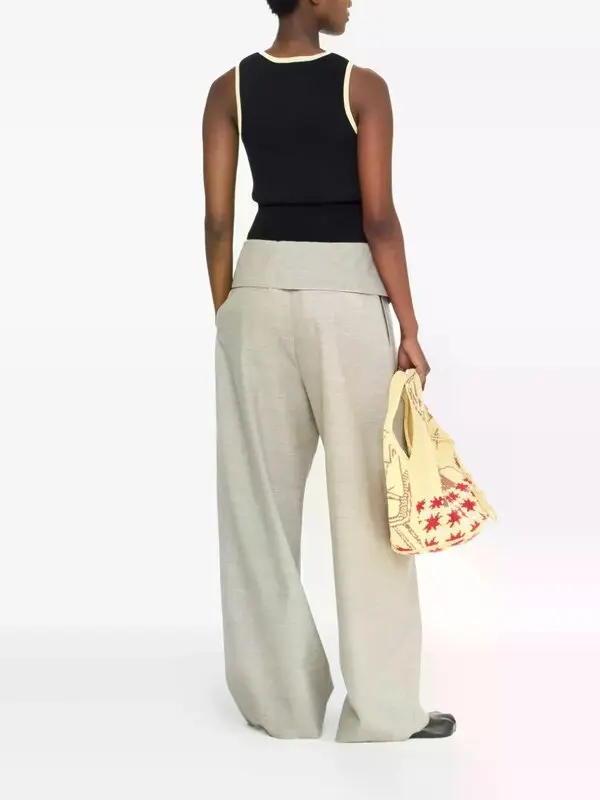JW Anderson Wrap-front Pleated Trousers