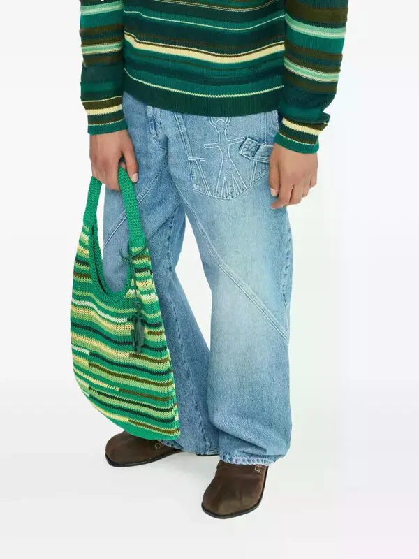 JW Anderson Striped Merino Wool Sweater