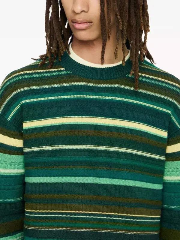 JW Anderson Striped Merino Wool Sweater