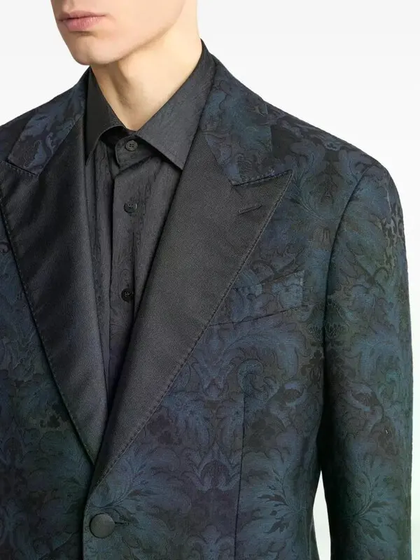 Etro Floral-jacquard Blazer