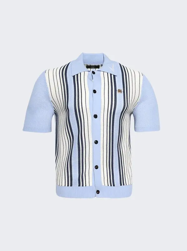 Amiri Script Stripe Shirt Ashley