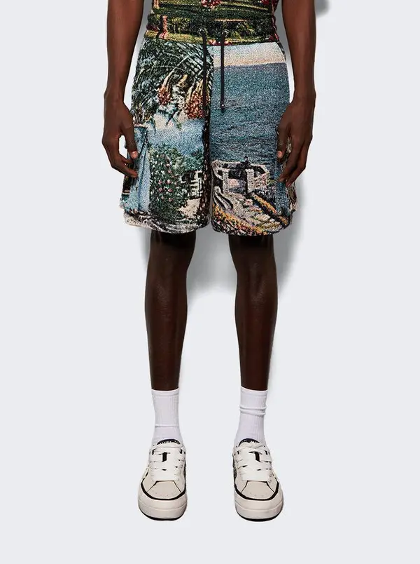 Amiri Paradise Tapestry Cargo Short