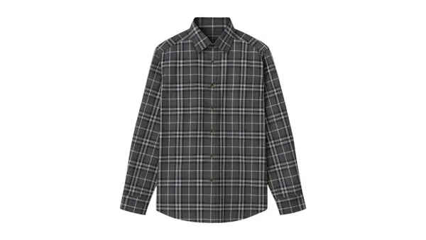 Burberry Flannel Check Cotton Shirt