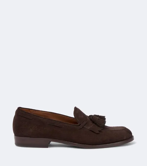 Dunhill Suede Loafers