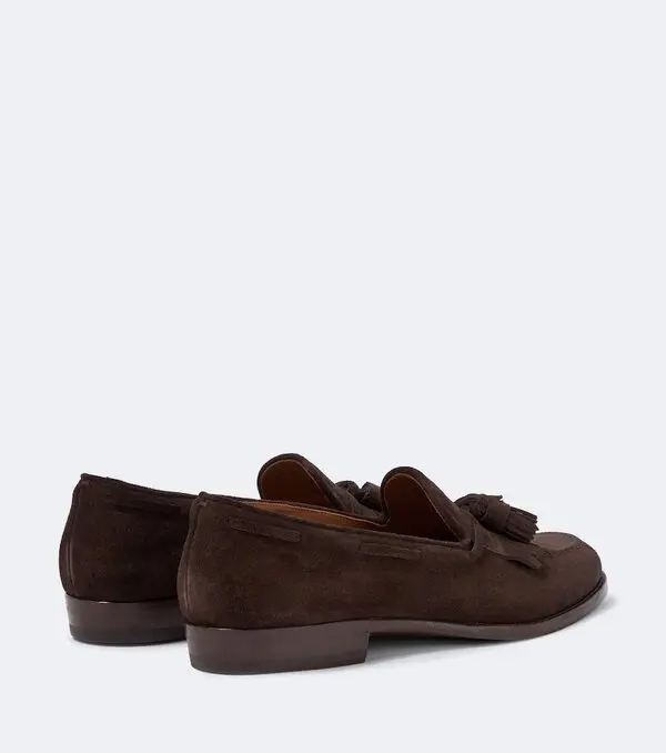 Dunhill Suede Loafers