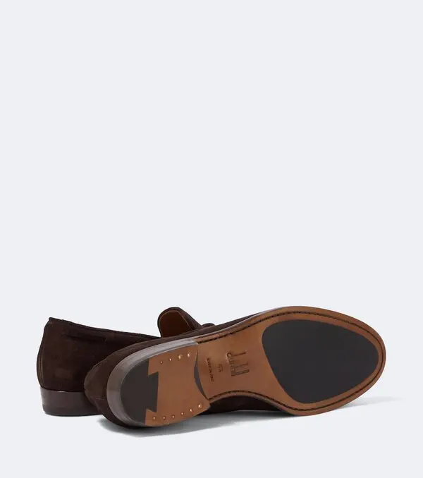 Dunhill Suede Loafers