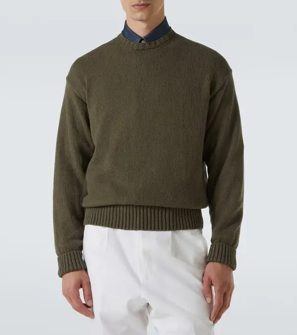 Dunhill Cotton Crewneck Sweater
