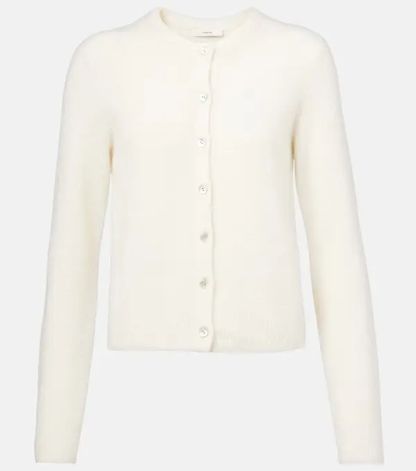 Vince Silk And Cashmere-blend Cardigan