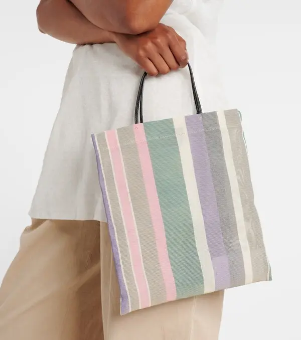 THE ROW Barn Mini Mesh Tote Bag - Multicoloured