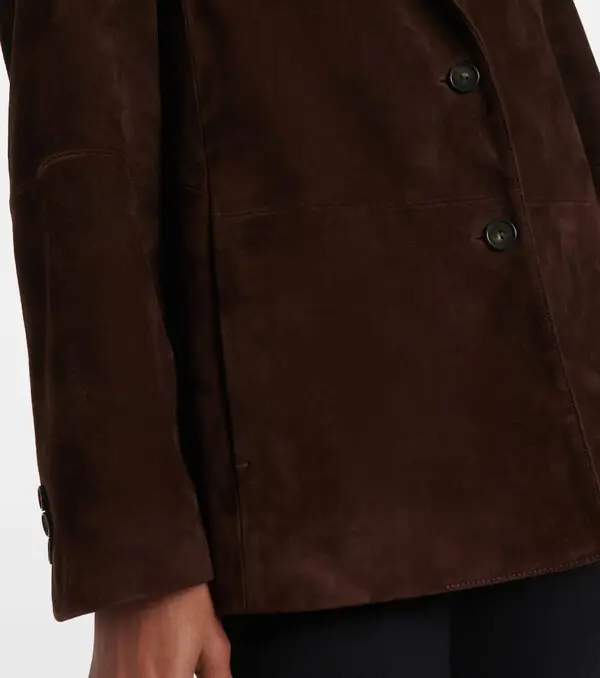 Vince Suede Blazer - Brown