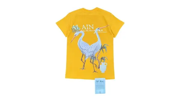 AL AIN Jabalia Ocre T-shirt - Yellow