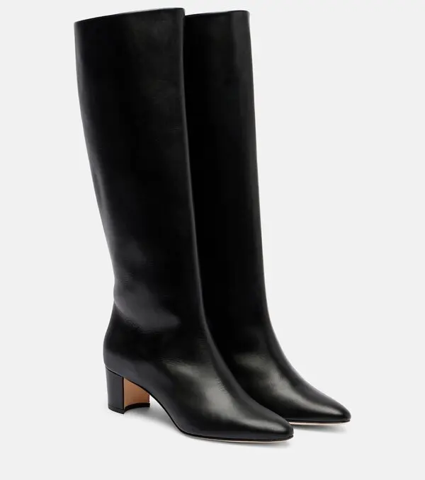 Manolo Blahnik Myra 50 Leather Boots