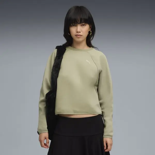 PUMA Evostripe Crew Neck Sweatshirt - Green