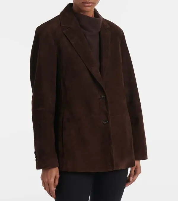 Vince Suede Blazer - Brown