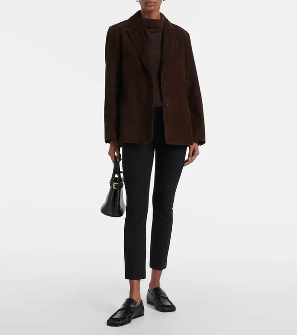 Vince Suede Blazer - Brown