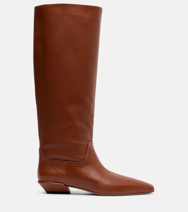 Paris Texas Bettina 25 Leather Knee-high Boots
