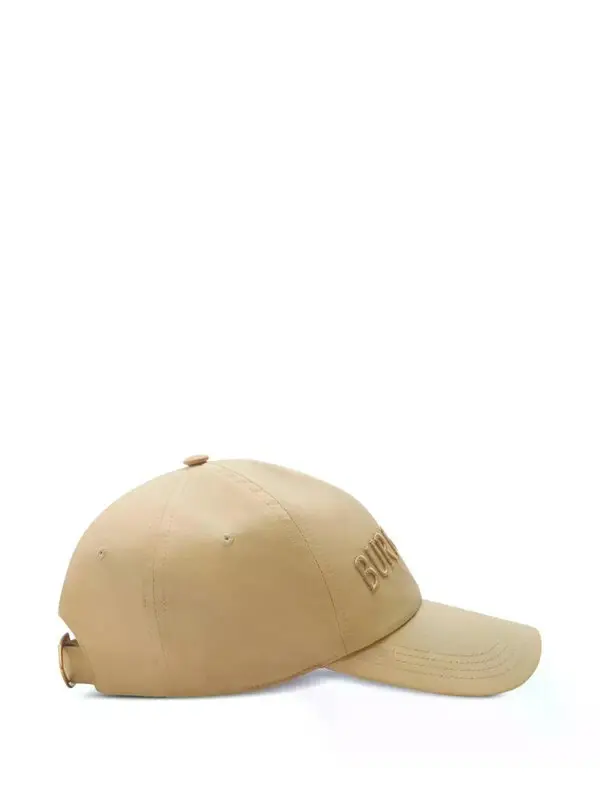 Burberry Logo Gabardine Baseball Cap