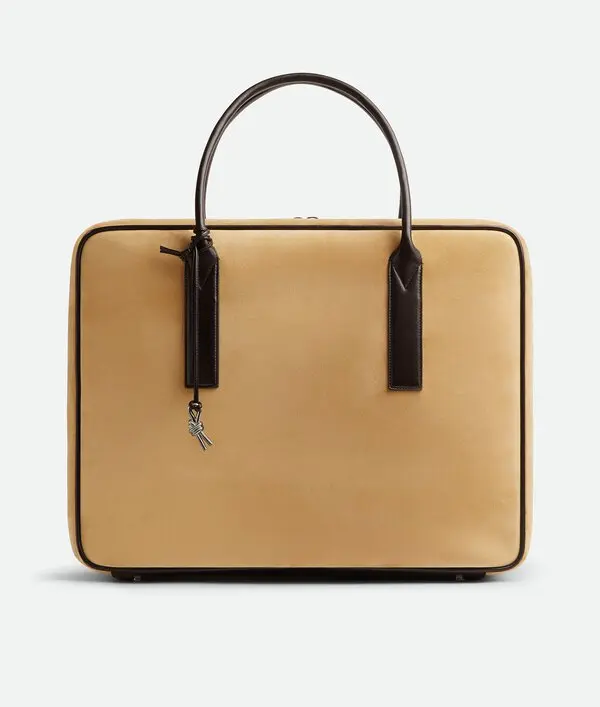 BOTTEGA  VENETA Large Weekender - Cane Sugar/fondant