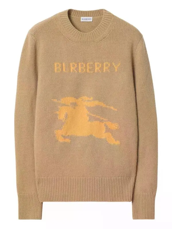 Burberry Equestrian Knight Jumper - Neutrals