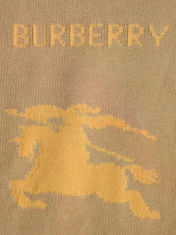 Burberry Equestrian Knight Jumper - Neutrals