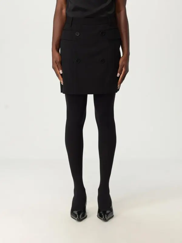 Balenciaga Button Detailed Skirt