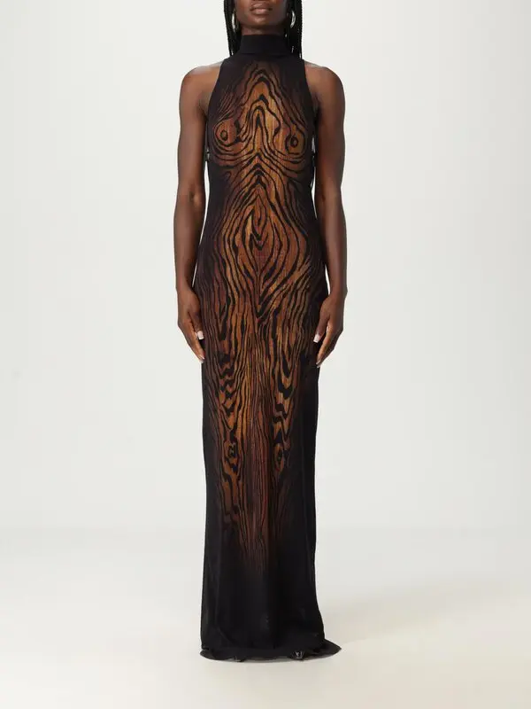 Jean Paul Gaultier Maxi Dress - Brown - 40% Off | Editorialist