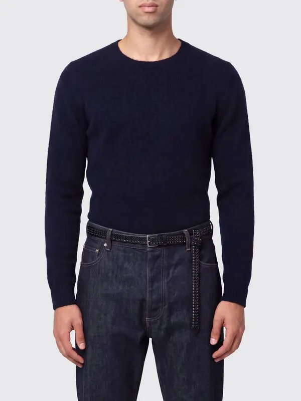 DRUMOHR Crew Neck Sweater - Blue