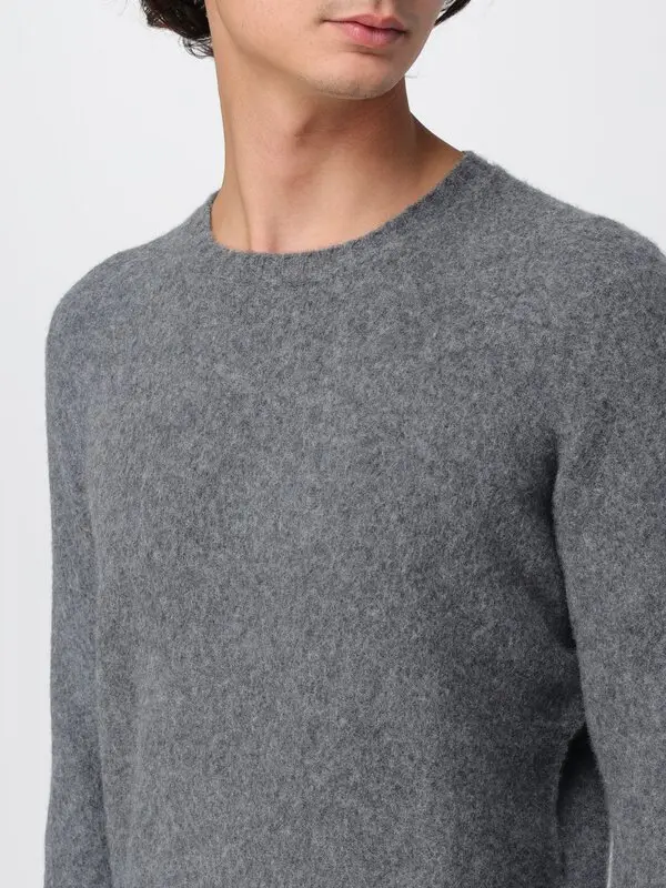 DRUMOHR Crew Neck Pullover - Grey 1