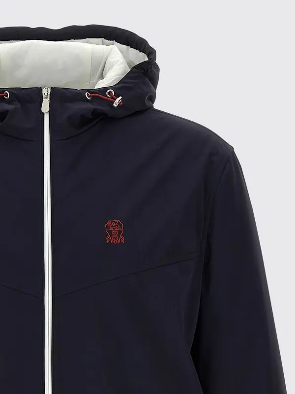 Brunello Cucinelli Zip-up Hooded Jacket