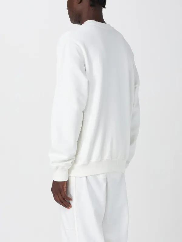 Casablanca Crewneck Sweatshirt With Graphic Print - White