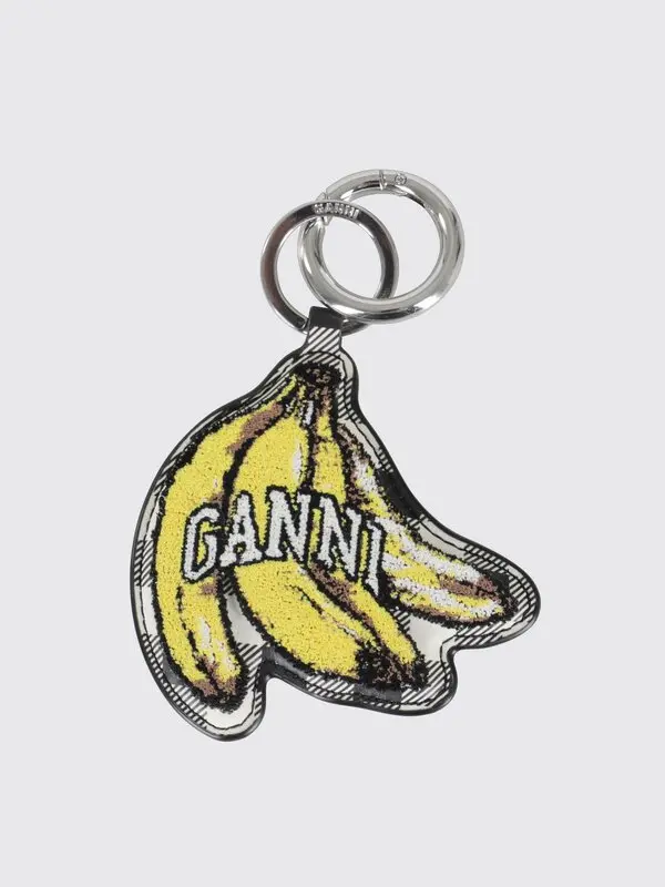 GANNI Key Chain - Yellow