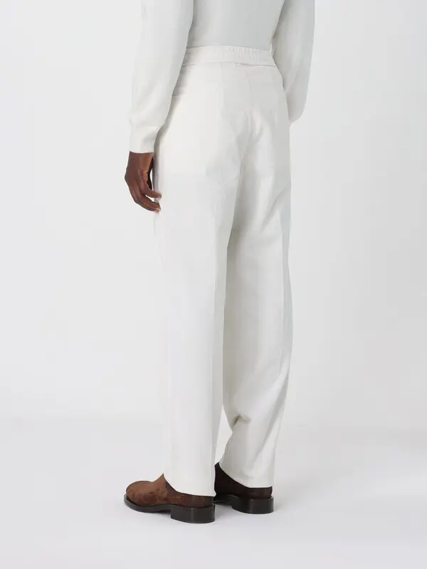 Brunello Cucinelli Trousers - White