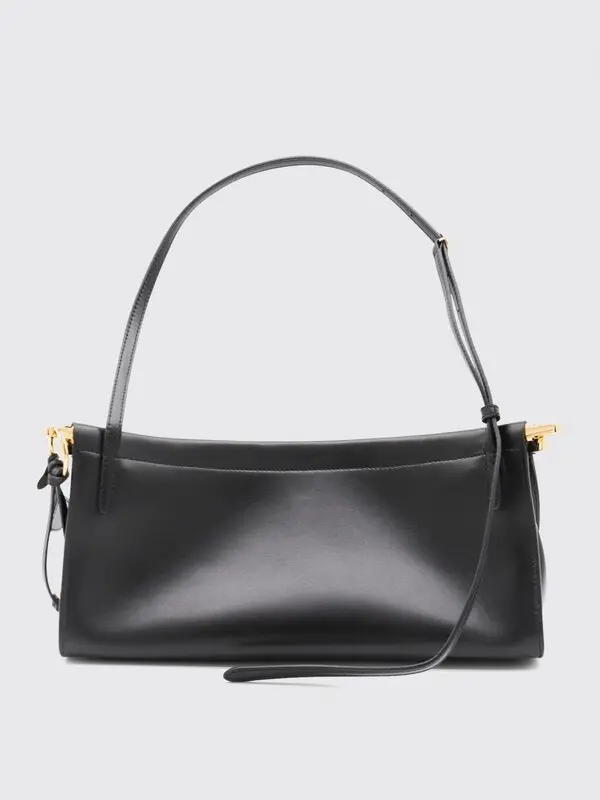 Alaïa Leather Shoulder Bag - Black