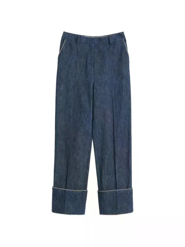 Valentino Garavani Denim Chambray Pants