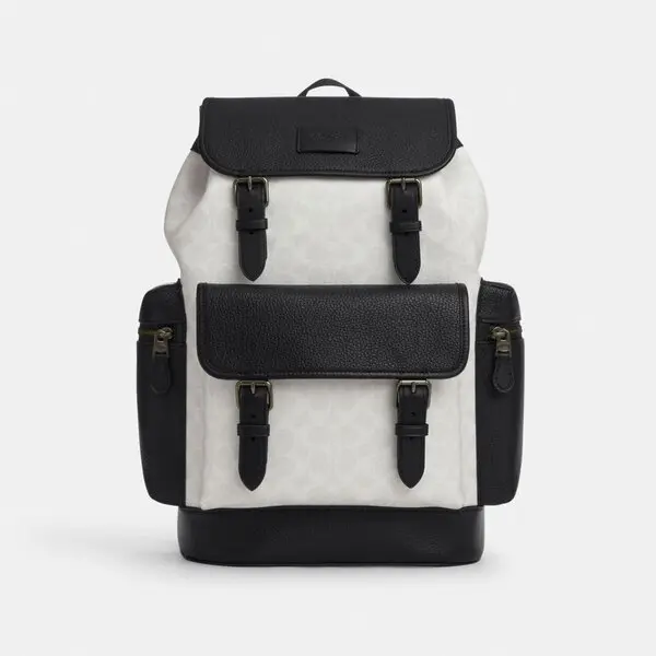 COACH Sprint Backpack In Colorblock Signature Canvas