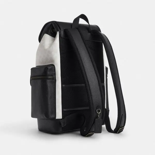 COACH Sprint Backpack In Colorblock Signature Canvas
