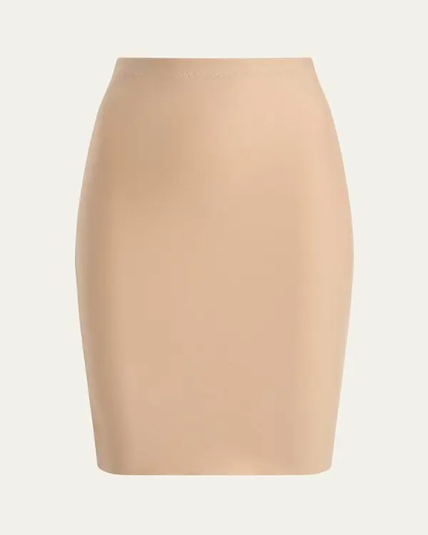 Commando Two-faced Tech High-rise Half Slip - Nu2-beig