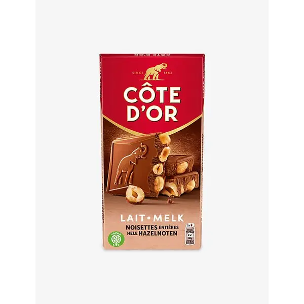 COTE D'OR Milk Chocolate With Whole Hazelnuts 180g - One-color