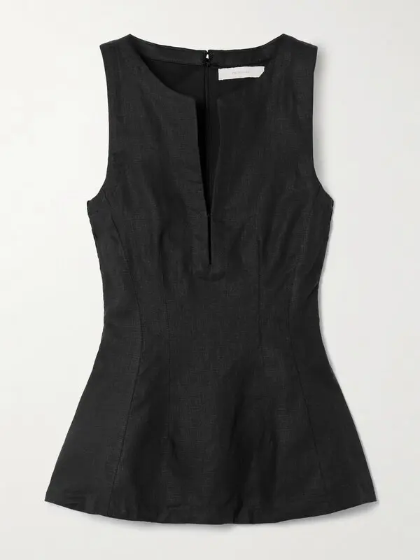 Faithfull The Brand Melia Peplum Top