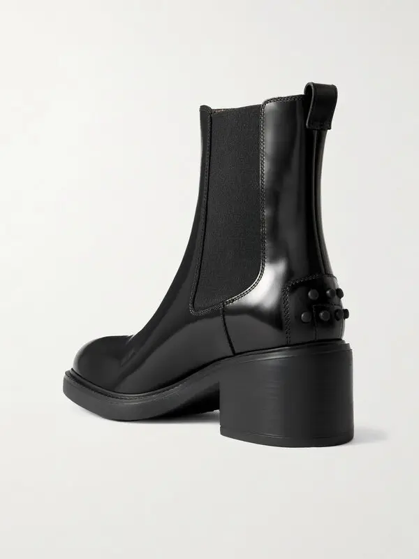 TOD'S Gomma T60 Leather Chelsea Boots