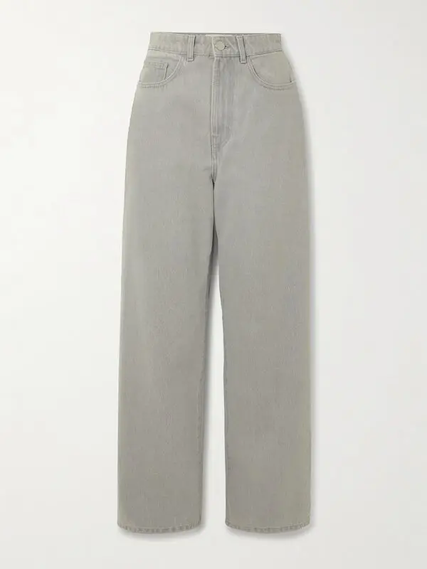 RÓHE High-rise Wide-leg Jeans