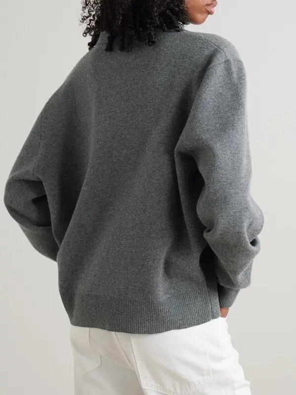 RÓHE Wool And Cashmere-blend Polo Sweater