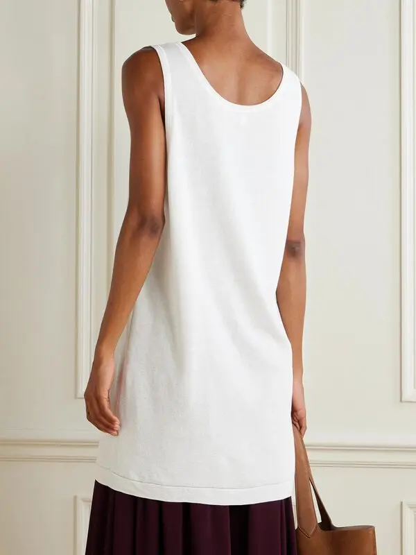 Alaïa Cotton-blend Mini Dress