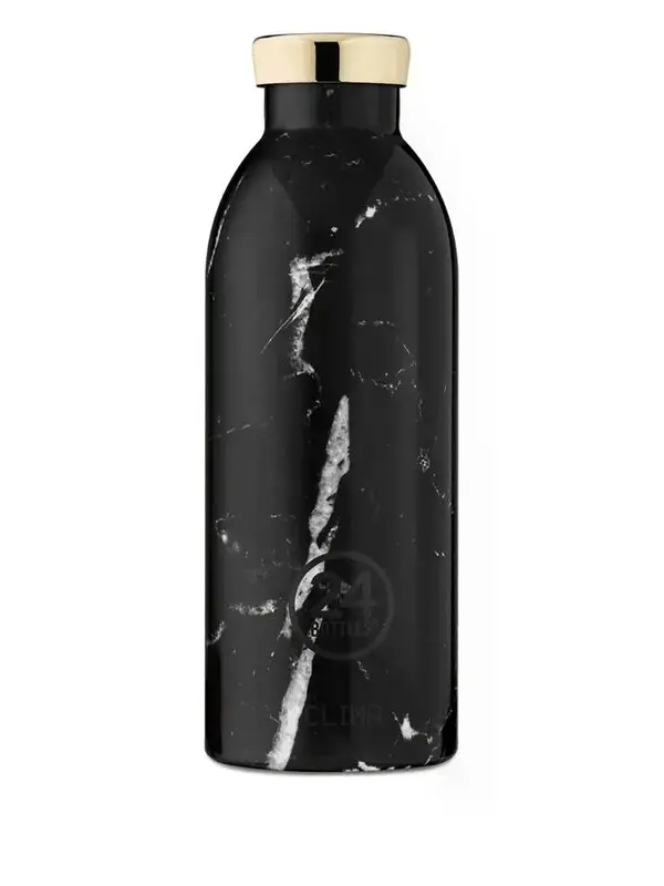 24BOTTLES Clima Marble-effect Bottle - Black