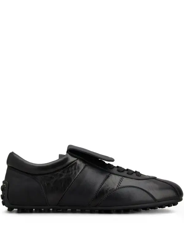 TOD'S Leather Sneakers - Black