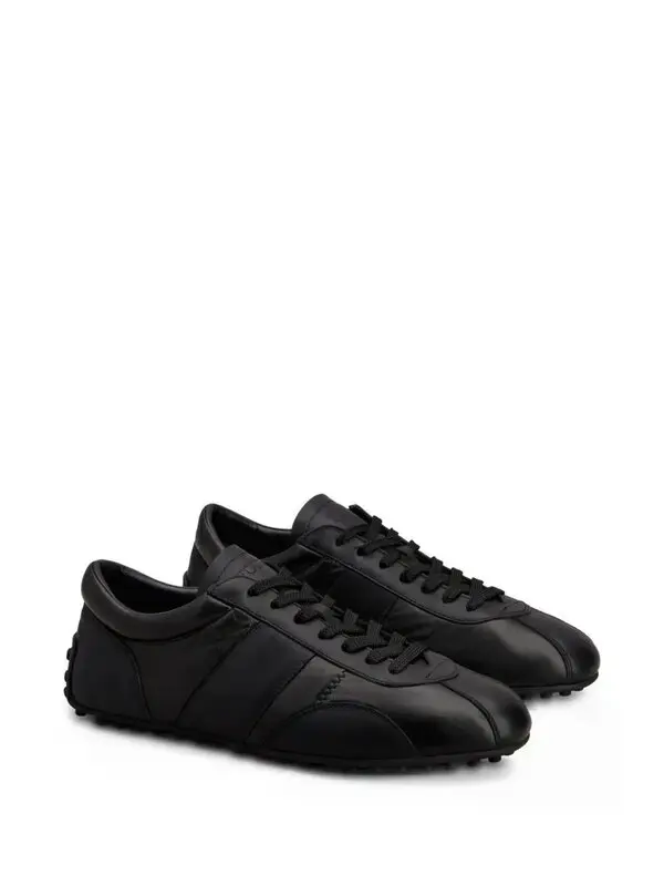 TOD'S Leather Sneakers - Black