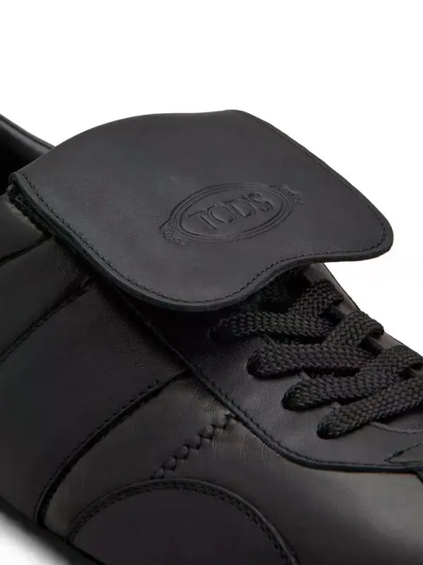 TOD'S Leather Sneakers - Black