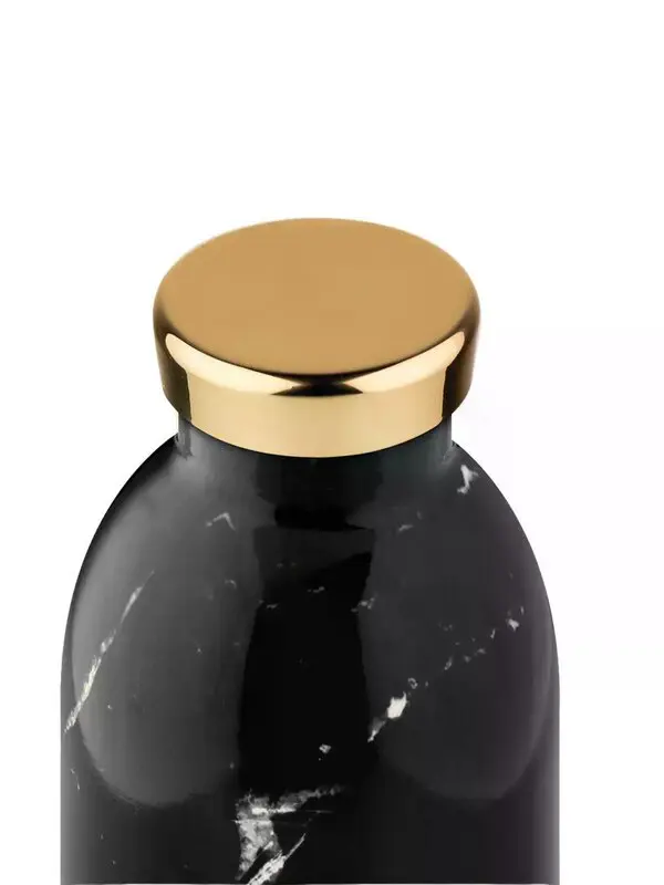 24BOTTLES Clima Marble-effect Bottle - Black